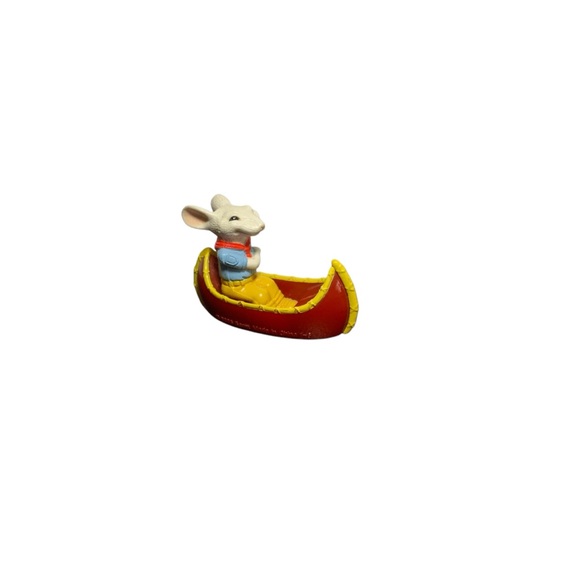 Toys | Wendys Kids Meal Canoe Boat Boy Scout Stuart Little Figure ...